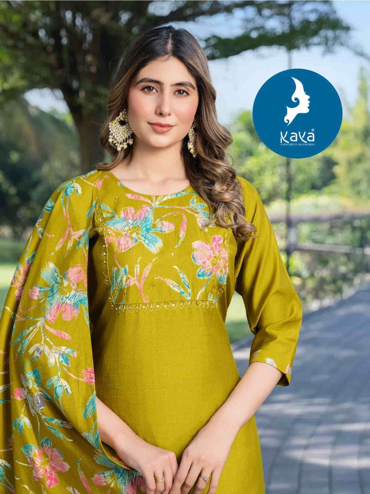Kaya Bella Vol 5 Readymade Fancy 3 Piece Pair Catalog Wholesalers