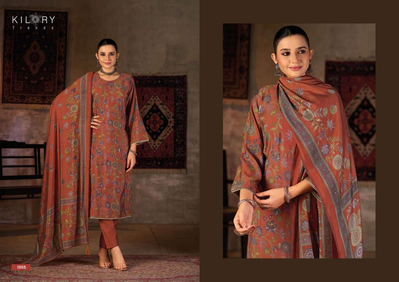Kilory Oddny Vol 3 Pure Modal Silk Fancy Suit Catalog Exporters