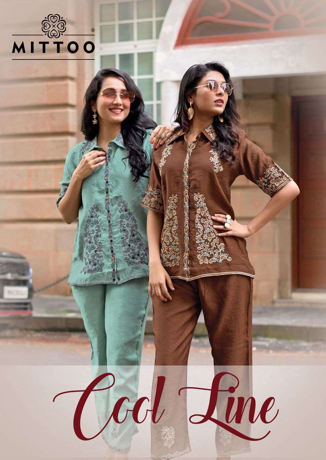 Mittoo Cool Line Premium Designs Cord Suit Catalog Wholesales