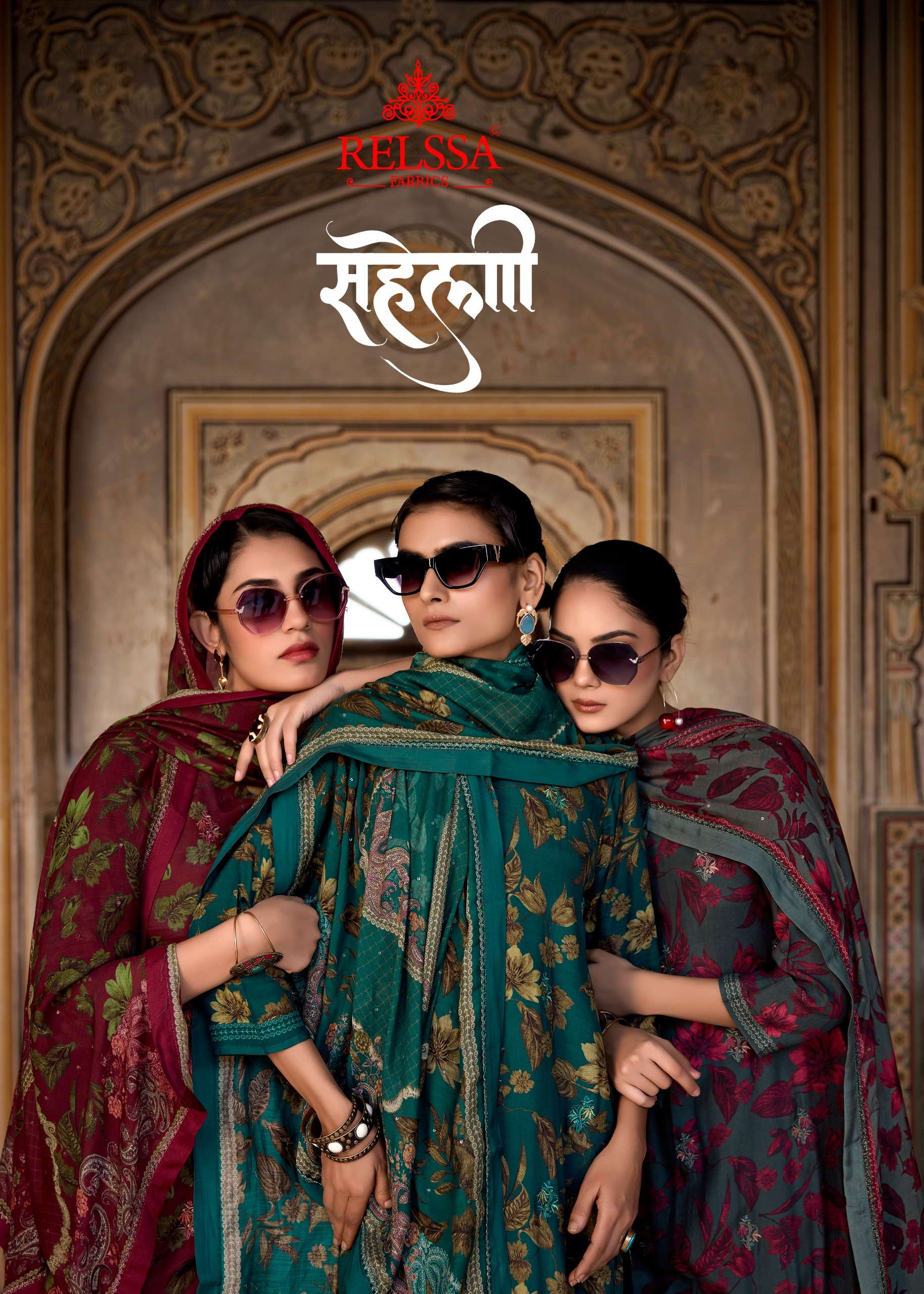 Relssa Saheli Fancy Muslin Salwar Suit Catalog Wholesale Price