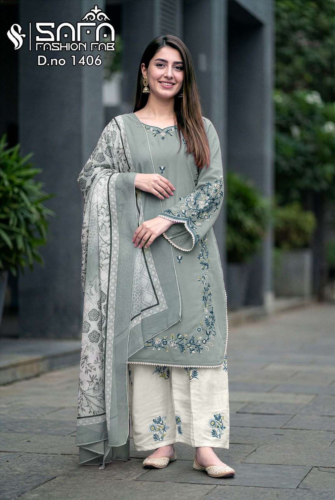 Safa Fashion Sf 1406 Formal Wear Pakistani Readymade Collection