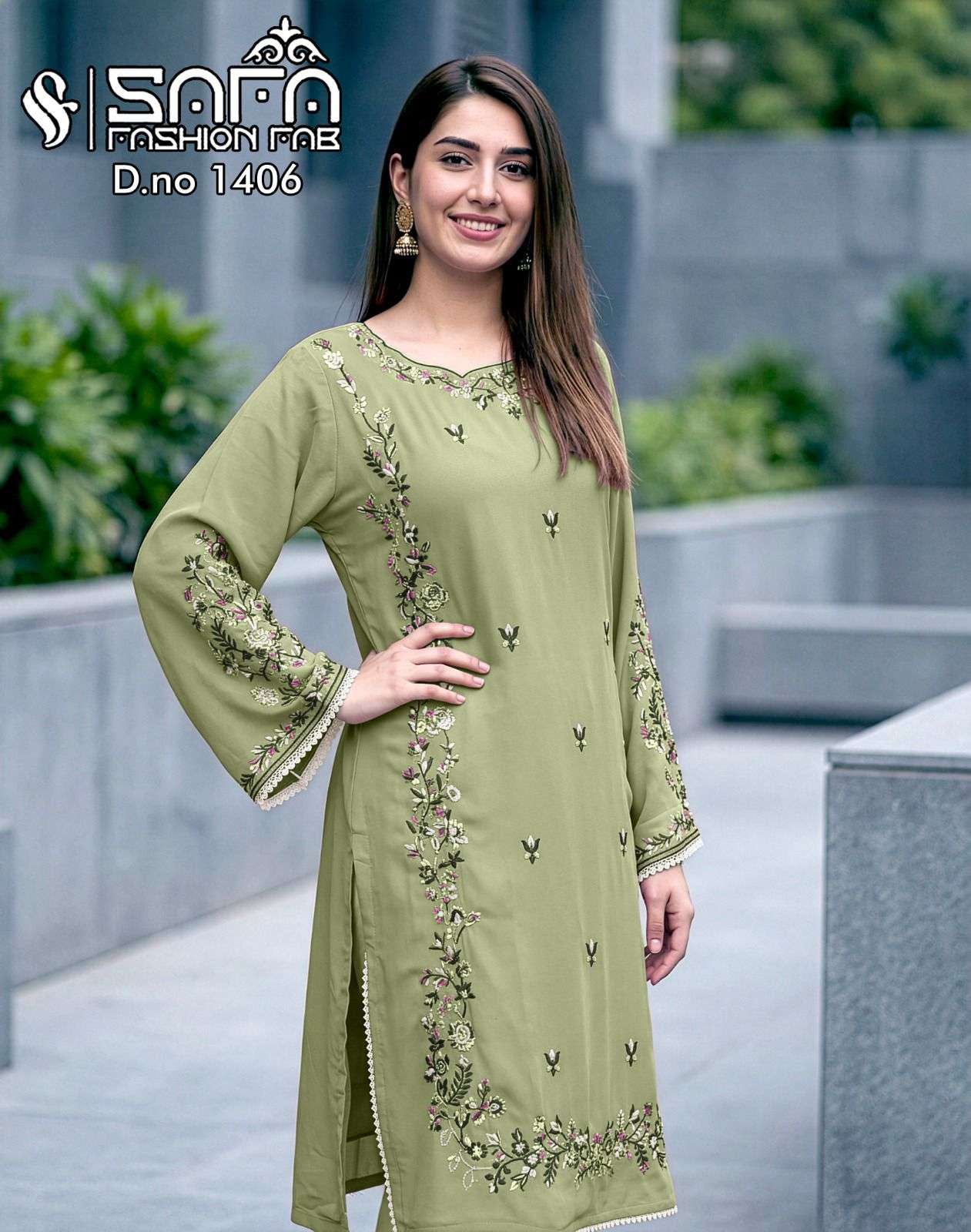 Safa Fashion Sf 1406 Formal Wear Pakistani Readymade Collection